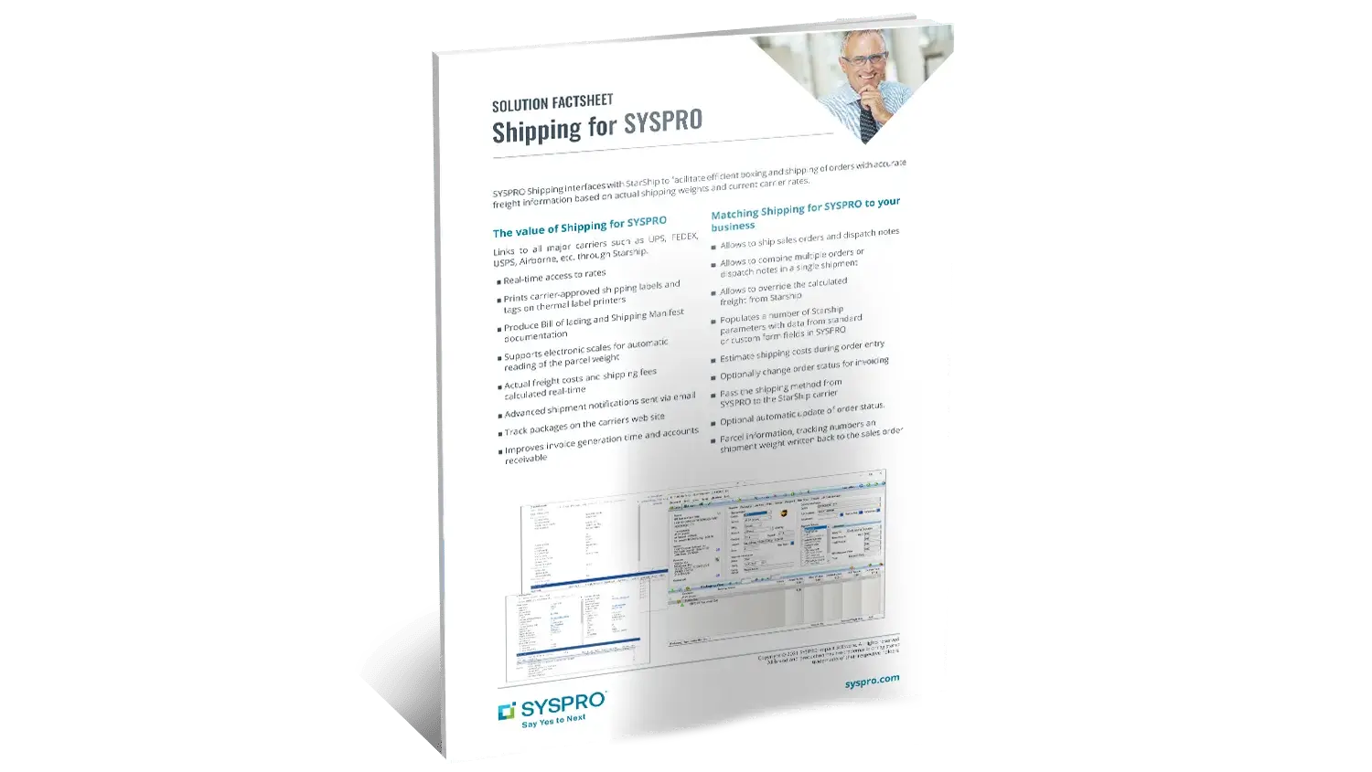 Shipping for SYSPRO | SYSPRO